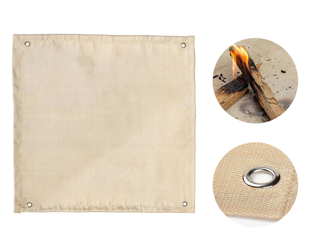 Outdoor Fire Retardant Mat Fireproof Fire Pit Pad for BBQ, Grill Heat ...